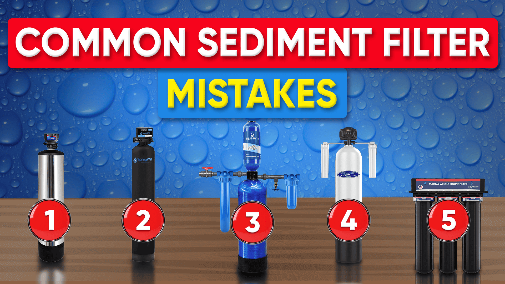 Best Sediment Filter For Well Water 2026: Top 5 Picks For Sand, Silt ...